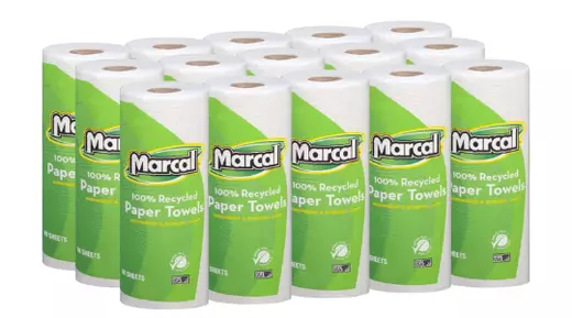 I-Marcal Paper Towels 100% Asetshenziswe Kabusha I-2-Ply