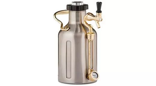 GrowlerWerks nerūsējošā tērauda uKeg Growler