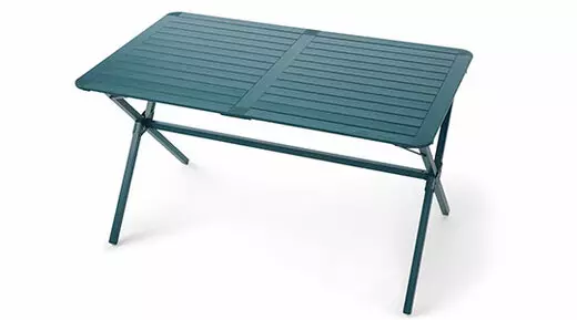 Mesa de acampamento mais elegante REI Co-op x mesa de jantar externa West Elm