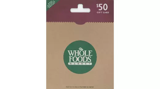 Whole Foods Market လက်ဆောင်ကတ်