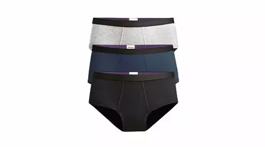 MeUndies Undie Packs, barruko arropa grisa, urdina eta beltza