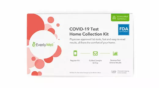 ibhokisi le-Everlywell At-Home Health Test