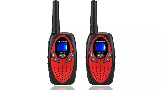 Paquete de 2 Walkie Talkies Retevis RT628 para niños