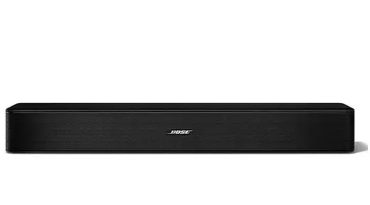 Bose Solo 5 TV Soundbar Sound System e nang le Universal Remote Control