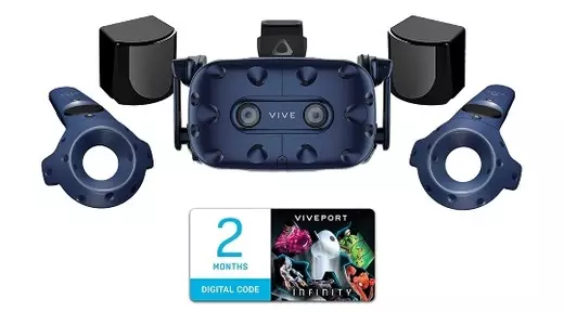 HTC VIVE प्रो भर्चुअल वास्तविकता प्रणाली