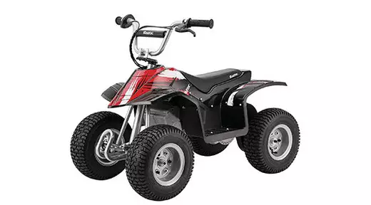 Razor Dirt Quad Electric Plaub-Wheeled Off-Road Tsheb