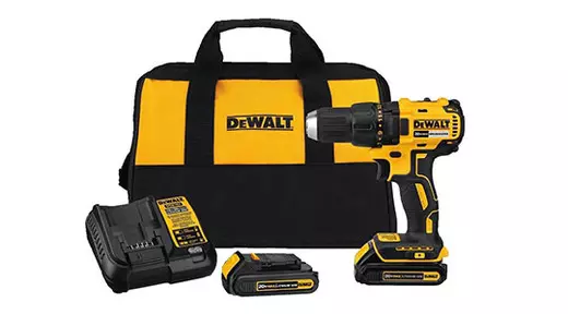 Trình điều khiển máy khoan nhỏ gọn không chổi than không chổi than DEWALT DCD777C2 20V