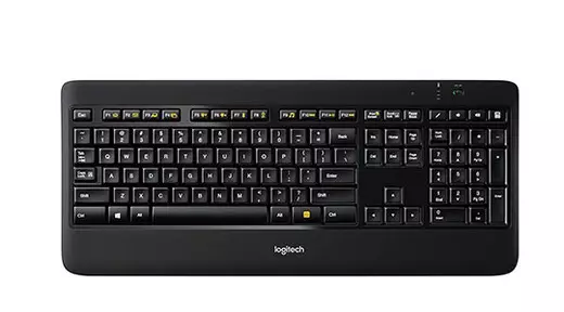 Logitech K800 trådløst tastatur