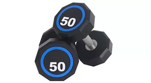 Amọdaju First Urethane Ti a fidi Dumbbell Orisii