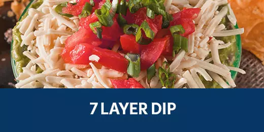 I-7 Layer Dip-Super Bowl Ukutya okunempilo