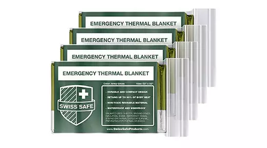 Swiss Safe Emergency Mylar Thermal BlanketÂ