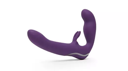 Vibrator Dildo me rrip pa rrip të rikarikueshëm luksoz Desire