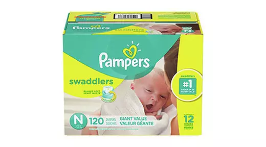 Pampers swaddlers живх