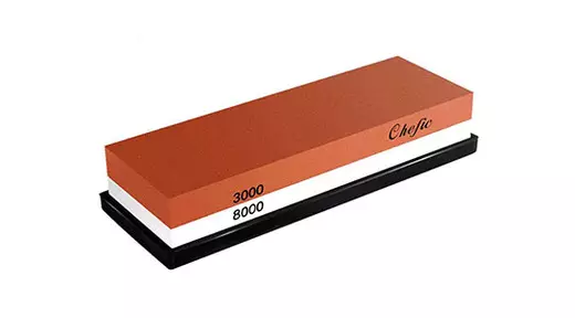 BearMoo Whetstone Premium 2-w-1 Kamień do ostrzenia Zestaw kamieni wodnych 3000/8000 Grit