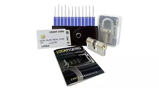 Lock-picking-set en handleiding