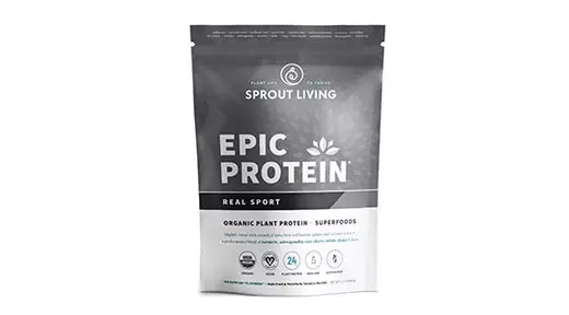 Sprout Living Epic Protein Powder, Real Sport