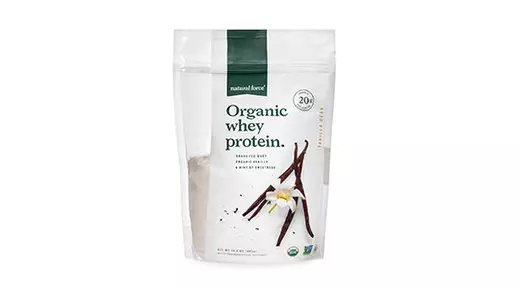 Natural Force® organski protein sirutke u prahu, zrna vanilije