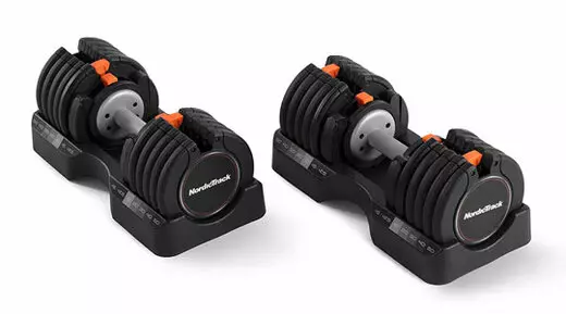 NordicTrack 55 lb Select-a-Weight Dumbbell Pair