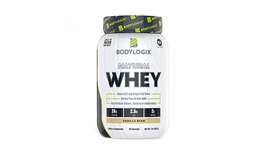 Suero de leche natural de animales alimentados con pasto Bodylogix