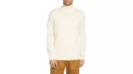 Haɗin Faransanci na yau da kullun Fit Turtleneck Sweater