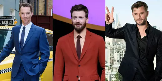 Benedict Cumberbatch, Chris Evans & Chris Hemsworth