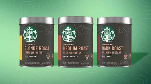 Nytt Starbucks Premium snabbkaffe