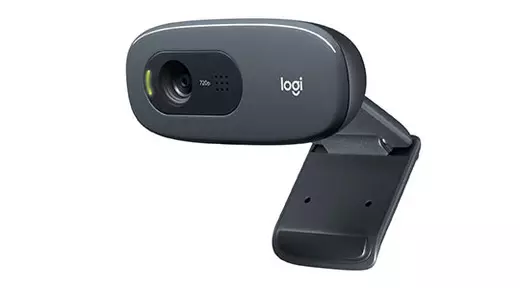 Черна уеб камера Logitech C270