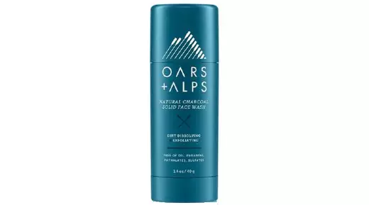 Lalagyan ng Oars at Alps solid face wash stick