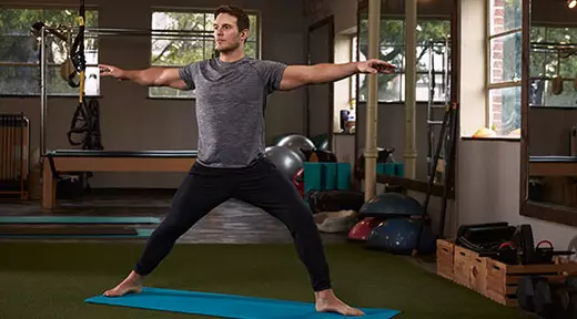 chris pratt yoga mat