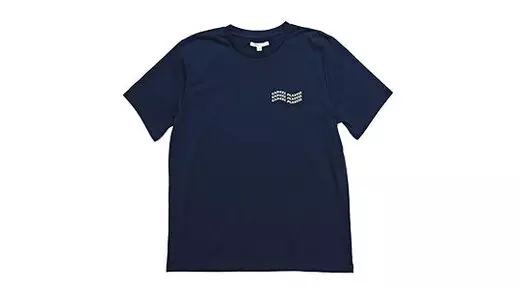 Threads 4 Thought Â Invincible Wavy Cancel Plastic Tee in navy