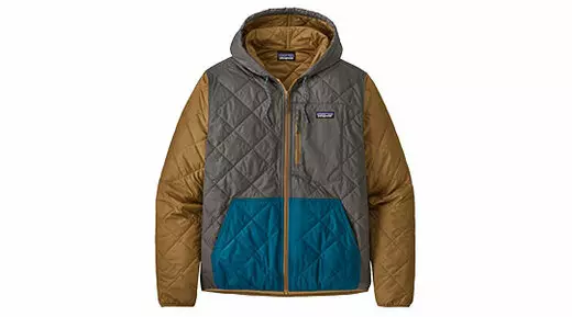 Patagonia Diamond Quilted Bomber Jacket σε πολύχρωμο