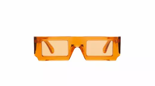 Аранжавыя сонцаахоўныя акуляры Jacquemus Les lunettes Soleil