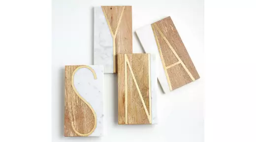 Crate and Barrel Monogrammed Servering Boards