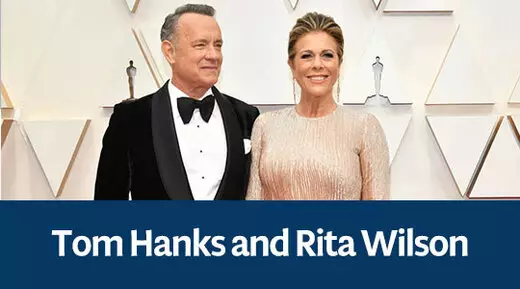 Tom Hanks we Rita Wilson