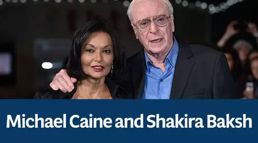 Michael Caine a Shakira Baksh