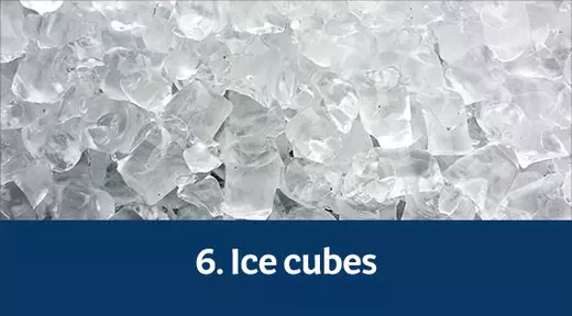 Mga ice cubes