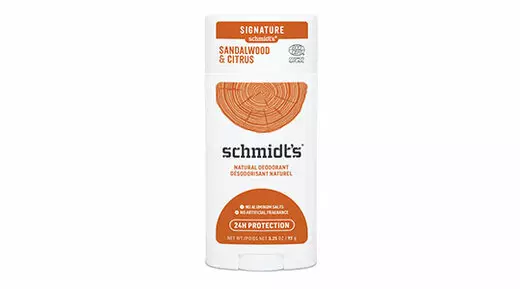 Zonunkhira Zabwino Kwambiri Za Amuna a Schmidt's Sandalwood ndi Citrus Natural Deodorant