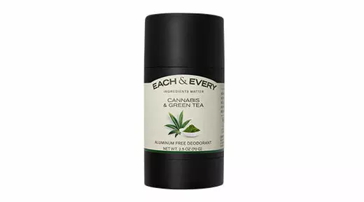 Deodorant CBD Sili Ta'itasi ma Ta'itasi Cannabis ma Deodorant Tea Meamata