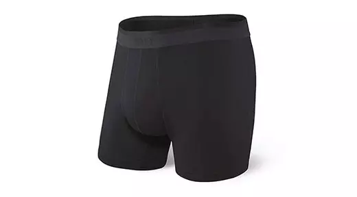 cueca boxer preta Saxx