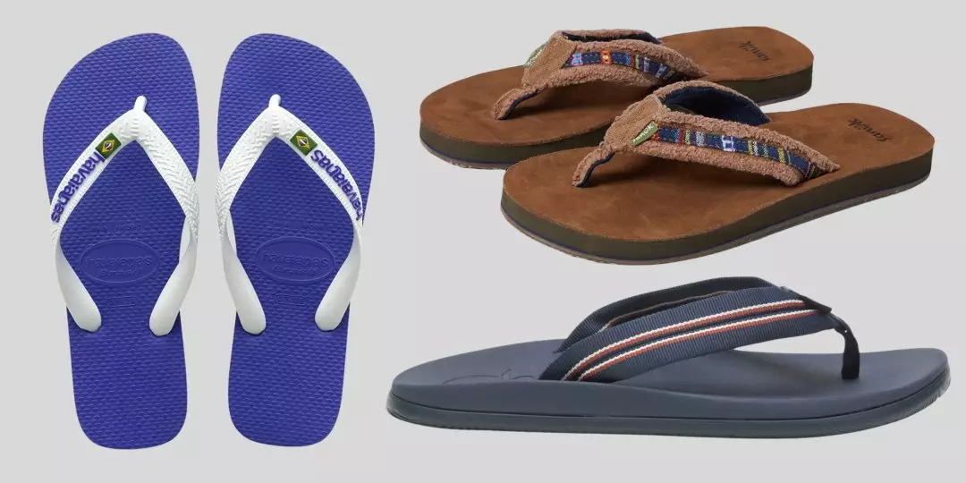 Эрэгтэйчүүдэд зориулсан Шилдэг Flip Flops