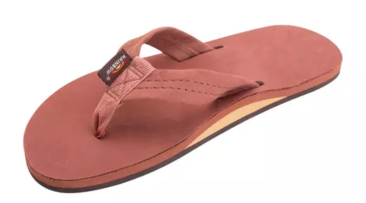 Rainbow egyrétegű prémium bőr flip-flop