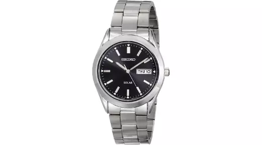 Seiko SNE0398 Stainless Steel Solar Watch