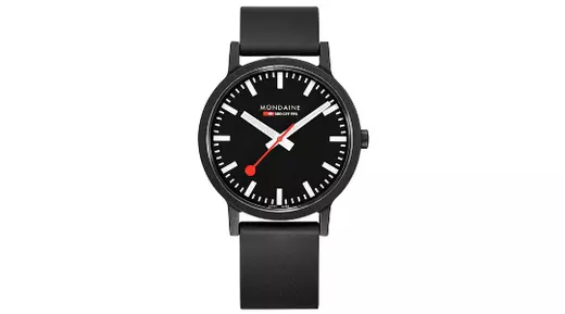 Mondaine SBB Stainless Steel Essence ໂມງ Swiss Quartz