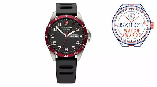 Victorinox Fieldforce dema rabha bhendi rine red bezel