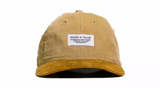 최고의 여름 여행 모자 Pedro and Tailor Corded Velveteen Hat