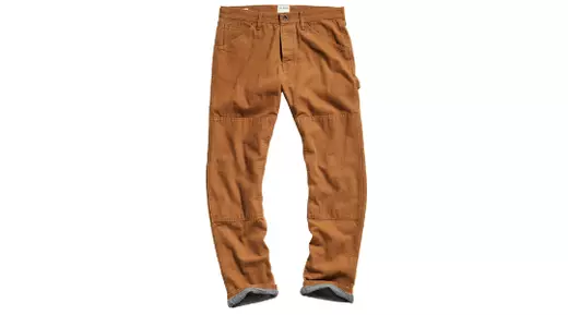 Todd Snyder New York Japanese Flanel Lined Canvas Welder Pant