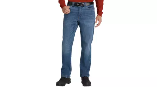 I-Duluth Trading Co. Menâ€™s Ballroom Double Flex Standard Fit Lined Jeans