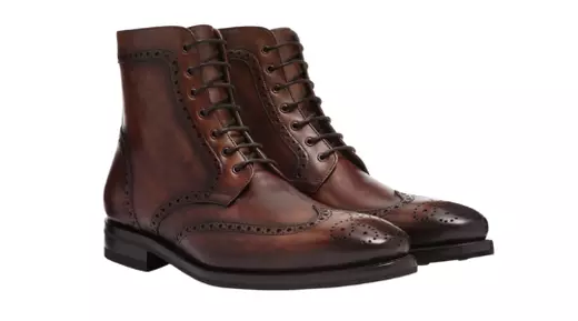 Buataisí Déardaoin Wingtip Boots