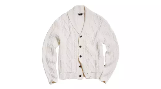 Todd Snyder Shawl Cable Cardigan