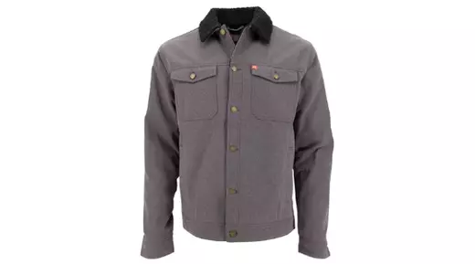 American Outdoorsman Sherpa Lined Canvas Trucker Jacket